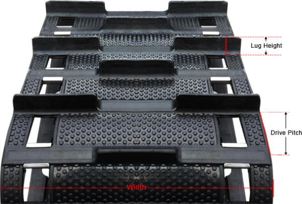 ISO Certified Custom Snowmobile Track & Replacement Track Supplier